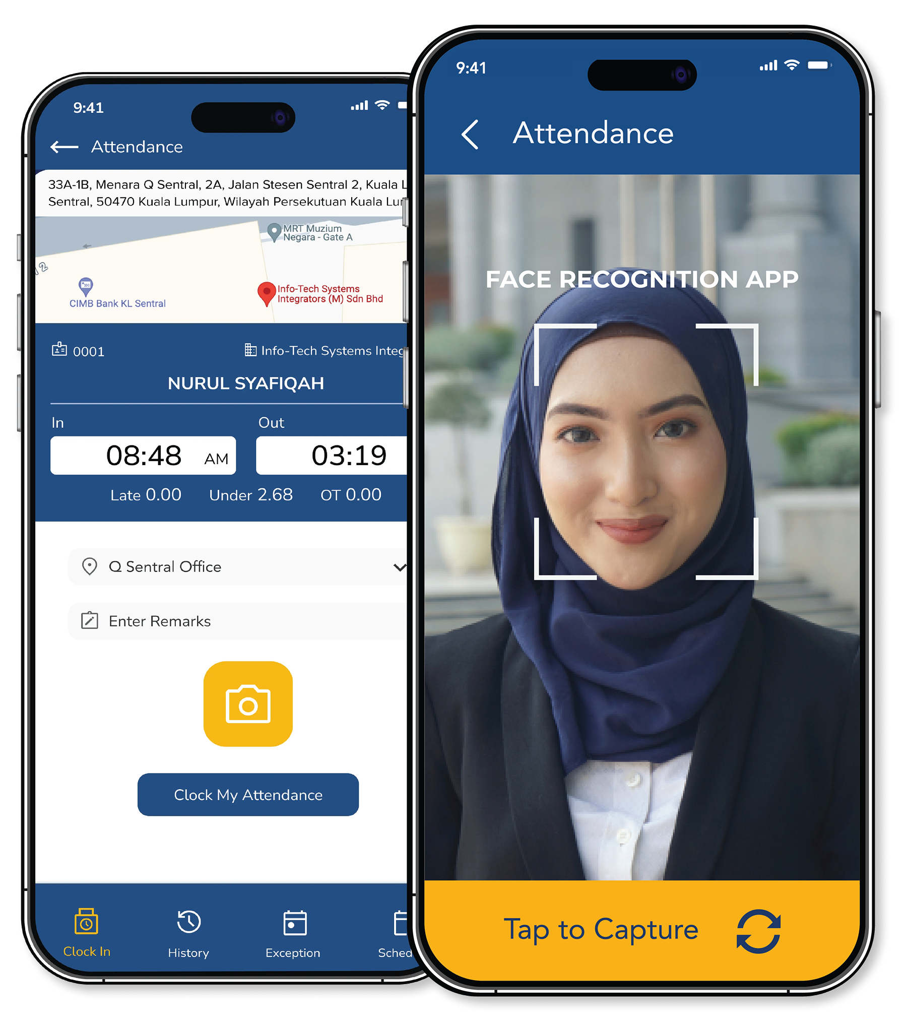Mobile Attendance App on Smartphone and Tablet | Info-Tech