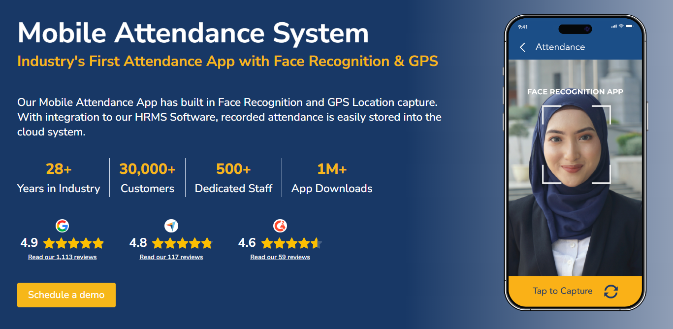 Mobile Attendance App on Smartphone and Tablet | Info-Tech