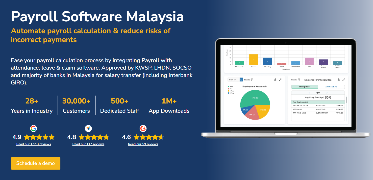 Best Payroll Software Malaysia | Payroll System