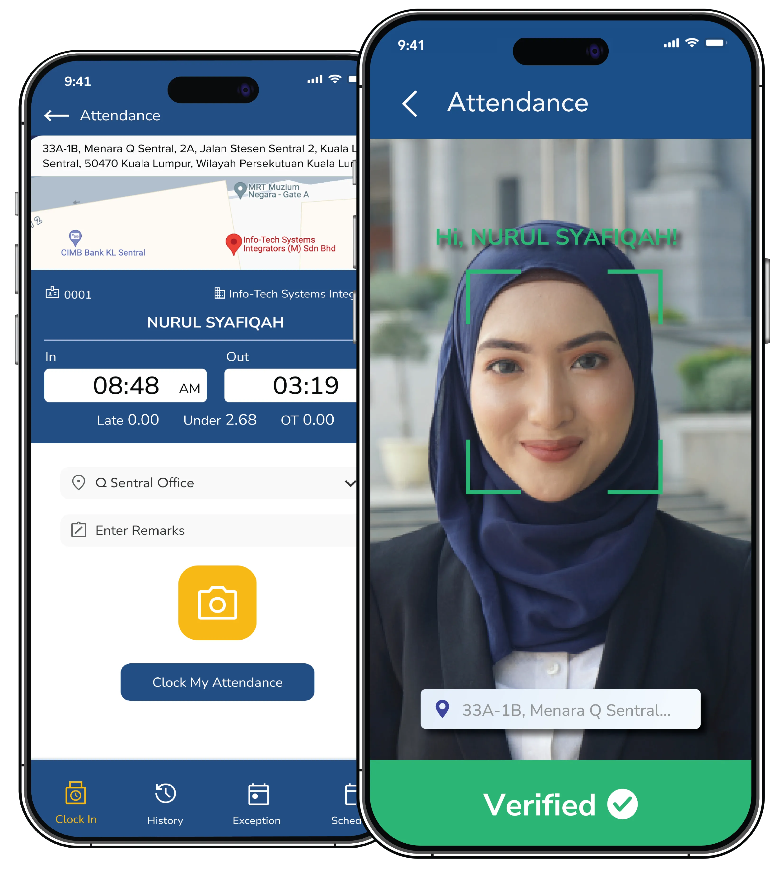 Mobile Attendance App on Smartphone and Tablet | Info-Tech