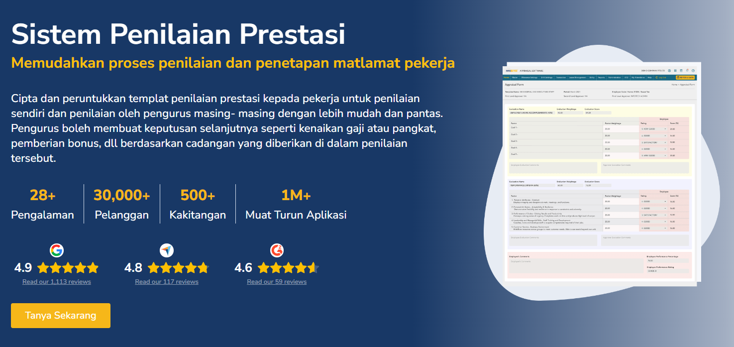 Perisian penilaian kakitangan | Perisian penilaian kakitangan di ...